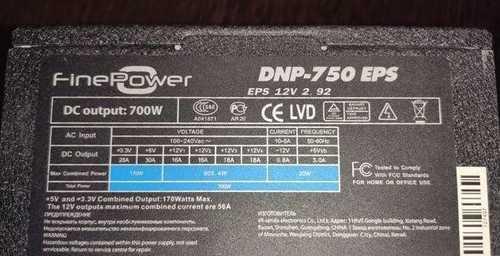 Блок питания FinePower DNP-750 EPS