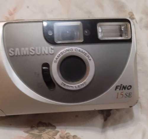 Пленочный фотоаппарат samsung fino 15se