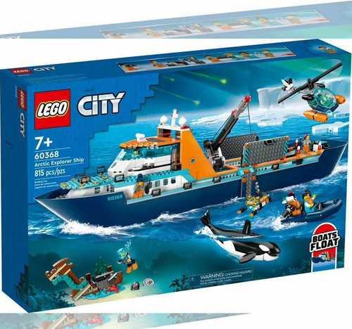 Lego City Корабль «Исследователь Арктики» 60368