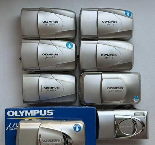 Olympus Mju ii плёночные фотоаппараты