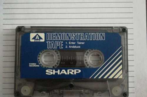 Аудио кассета sharp в коллекцию
