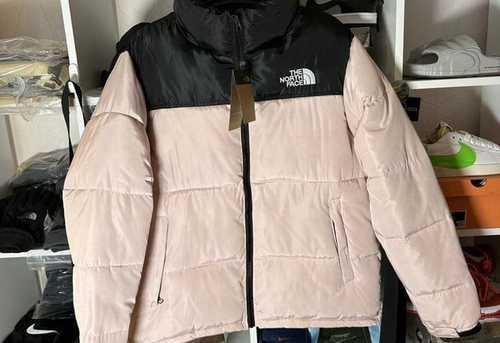 The North Face 700 нежно розовая куртка