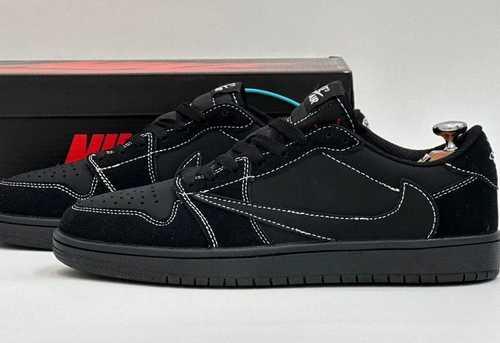 Кроссовки Nike Air Jordan 1 Travis Scott Low Кеды