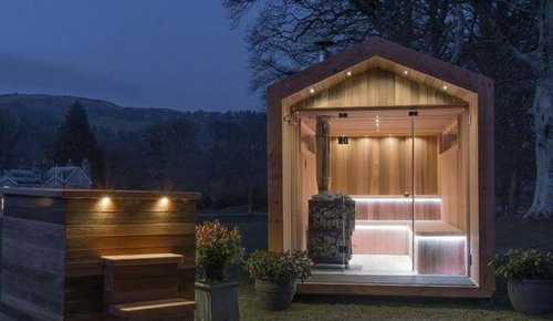 Модульная баня Sauna House