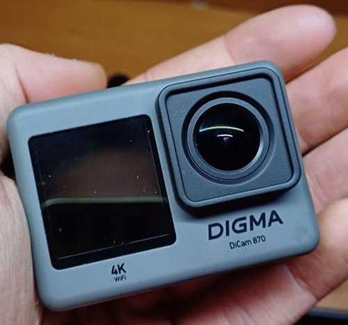 Экшн камера Digma dicam 870