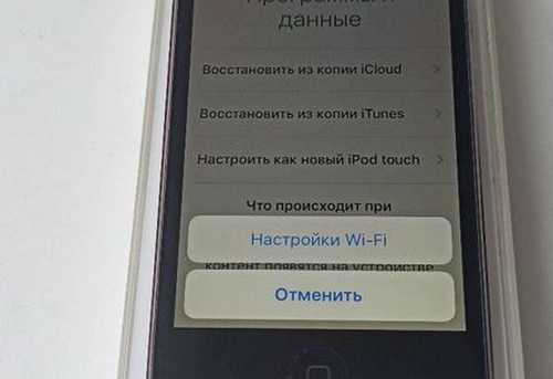 Плеер Apple iPod touch 16g (плохой акб и провод)