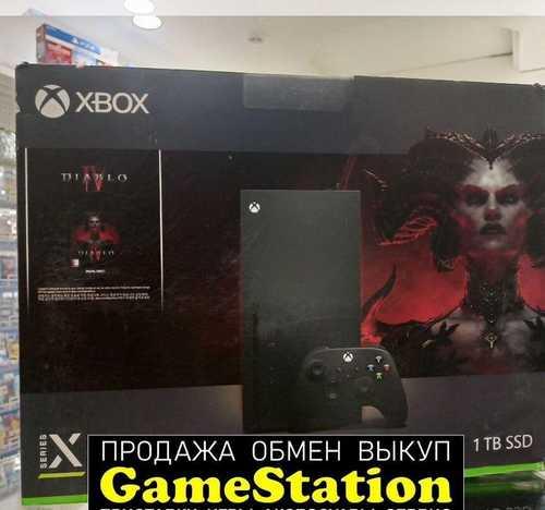 Игровая консоль Xbox Series X 1tb   игра Diablo IV