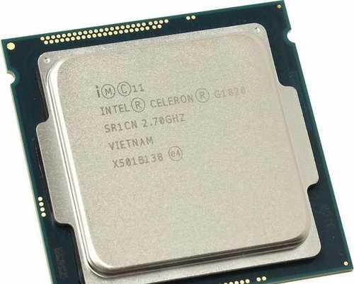 Процессор 1150 Intel Celeron G1820 Haswell (2x2.7G