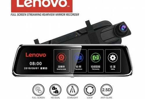 Видеорегистратор зеркало IPS Lenovo V7 с камерой