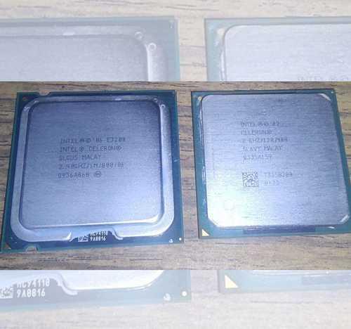 Процессоры Intel Celeron