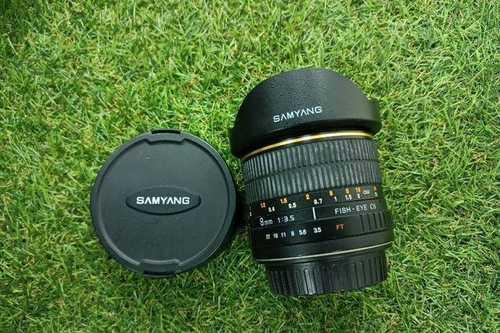 Samyang 8mm 1:3.5 Fish - Eye CS Canon EF