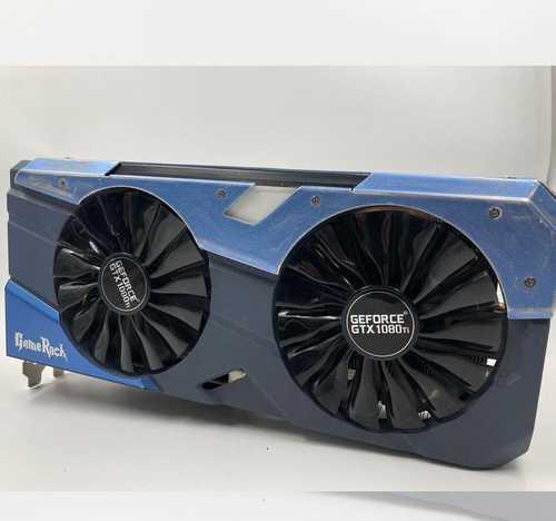 Видеокарта GTX 1080 ti 11gb palit gamerock