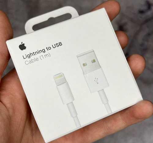 Кабель Apple lightning usb 1m