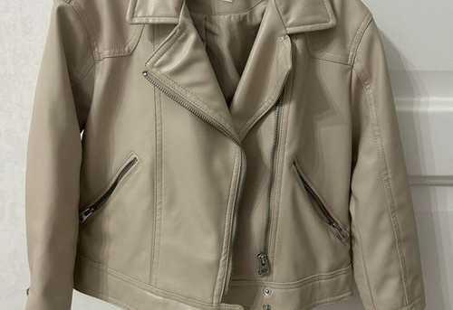 Кожаная куртка Zara 122