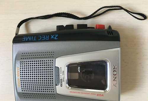 Кассетный диктофон sony TCM-20DV