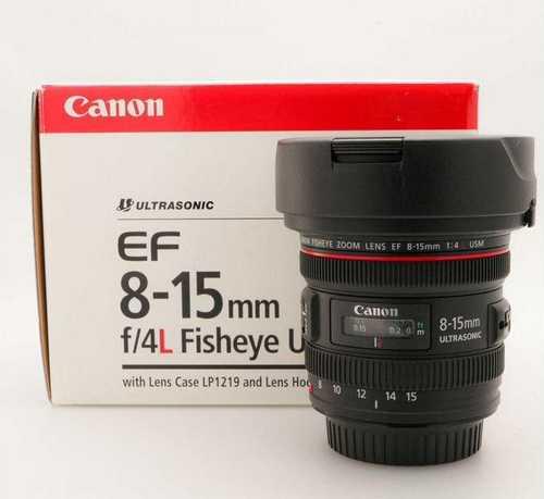 Canon 8-15mm f/4 L USM fisheye