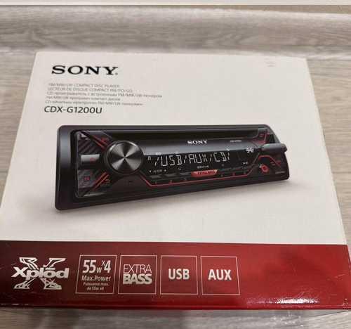 Автомагнитола Sony CDX-G1200U