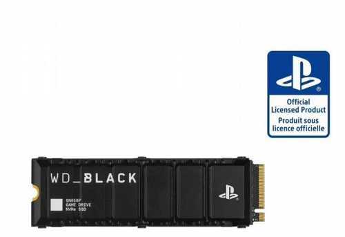 2TB SSD WD SN850X с радиатором, для Playstation 5