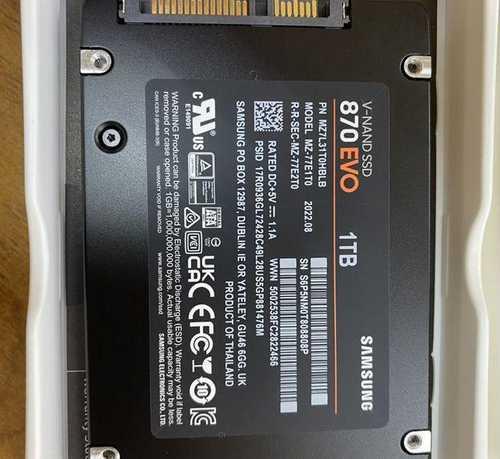 Ssd samsung 860 evo 1tb