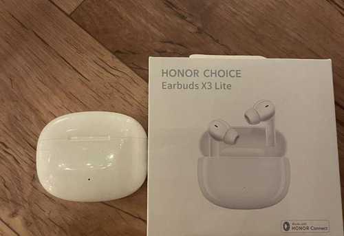 Наушники Honor Choice Earbuds x3 Lite