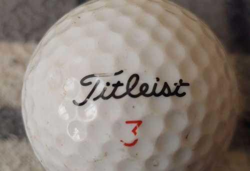 Мяч для гольфа titleist 3 mitsubishi