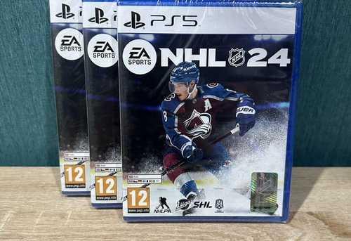 Игра NHL 24 PS5. Диск новый