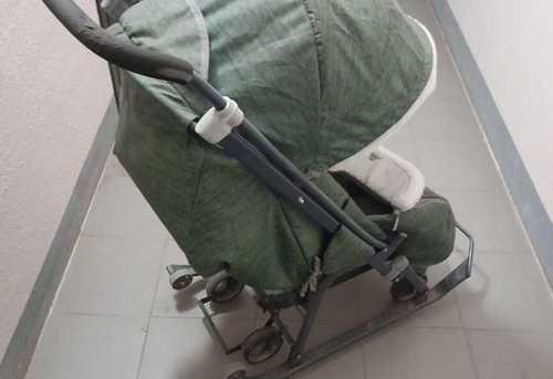 Сани коляска детские