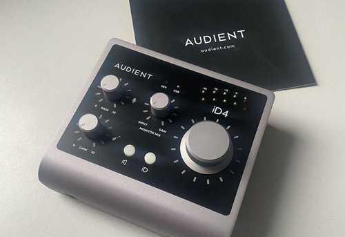 Audient iD4 mkii звуковая карта, аудиоинтерфейс