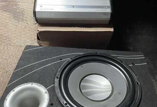 Сабвуфер cyclone v12 и усилитель signum esx