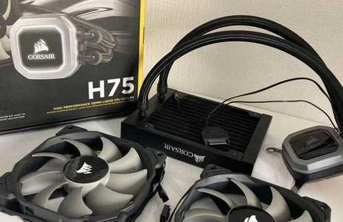 Надежная сво Corsair H75. на гарантии