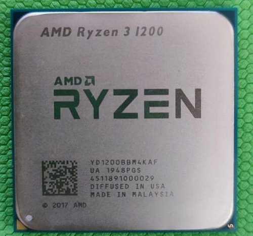 Процессор AMD ryzen 3 1200