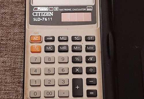 Калькулятор citizen SLD-7611
