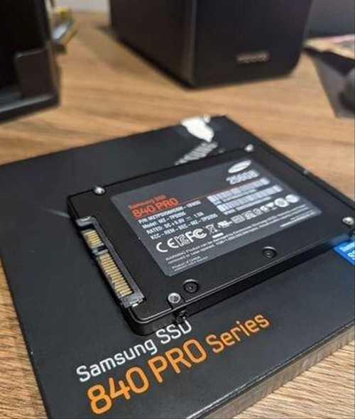 SSD диск Samsung 256 Gb, SATA, MZ-7pd256bw