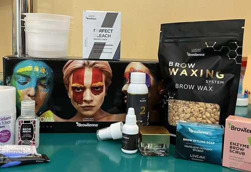 Набор бровиста brow henna и refectocil