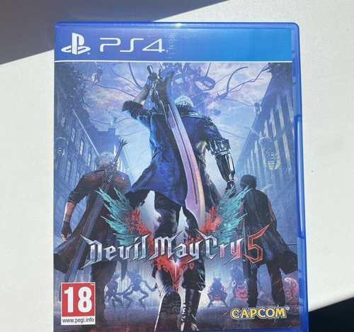 Игра на ps4 Devil may cry 5