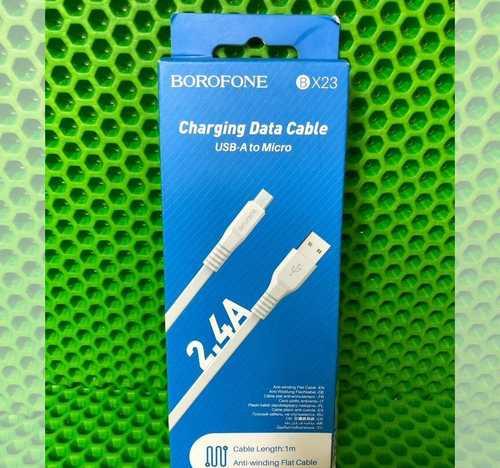 Кабель Borofone BX23 microUSB 2.4А