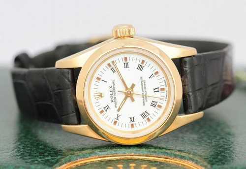 Rolex Lady Gold Oyster Perpetual 26mm 67188