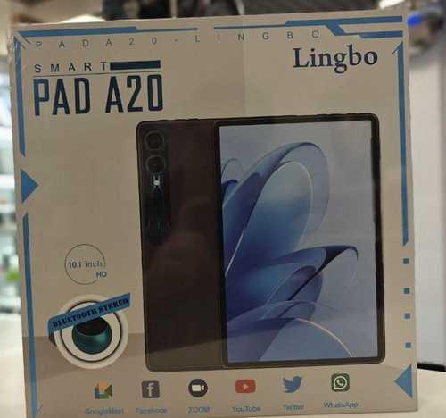 Планшет Планшет Lingbo PAD A20 (8/512gb) Gray с кл