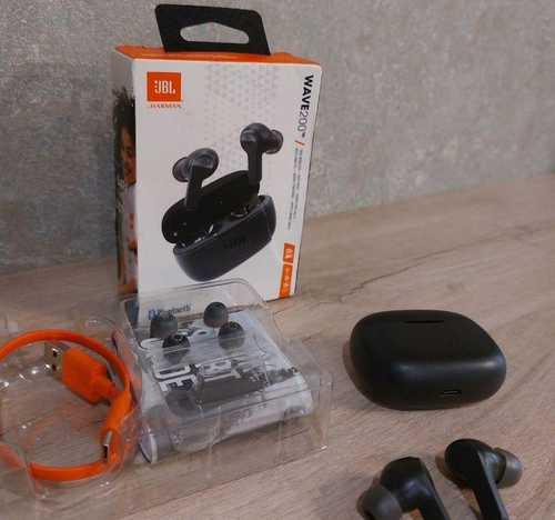 Беспроводные наушники jbl wave 200 tws