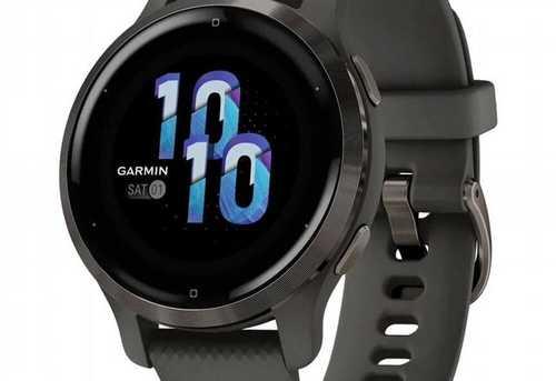 Часы Garmin Venu 2S,GPS, Wi-Fi,Grey+Slate