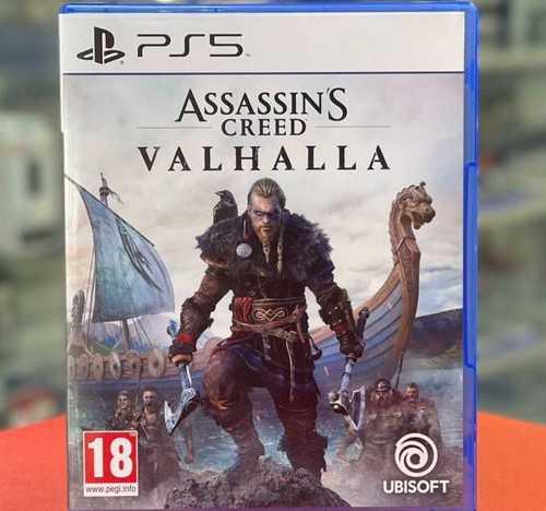 PS5 Assassins Creed Valhalla ppsa-01532 Б/У (Полностью на русском языке)