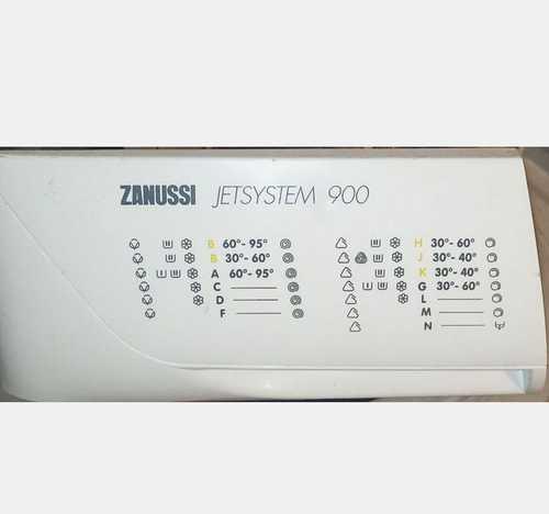 Zanussi jetsystem 900 запчасти Стиральной машины