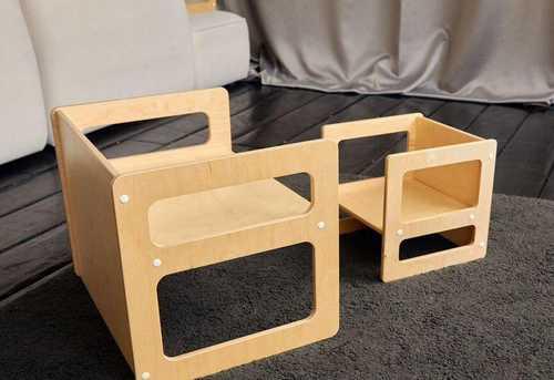 Дeтские paстущие стол и стул