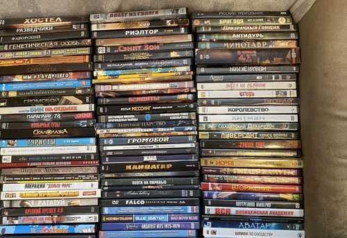 DVD диски, фильмы, музыка двд, лот