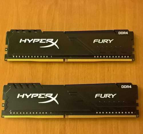 Kingston HyperX fury Black 2x4GB