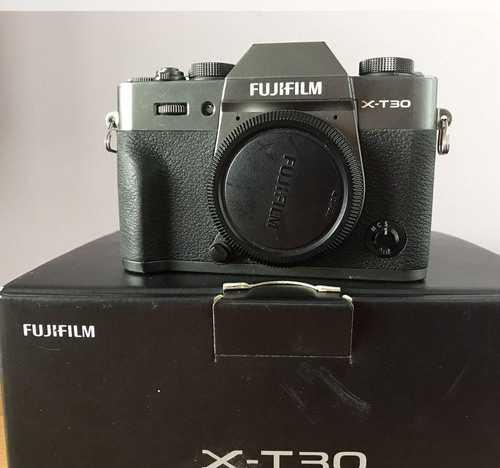 Fujifilm X-T30 Charcoal Silver body (пробег 3 тыс)