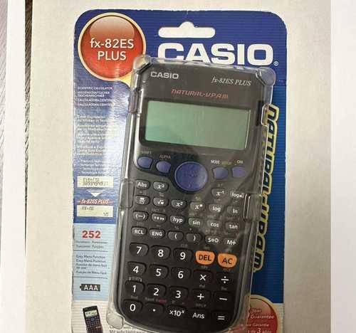 Калькулятор casio fx 82 es plus. Новый