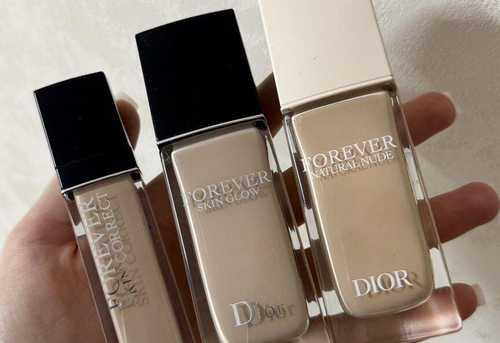 Тональный крем, консилер Dior