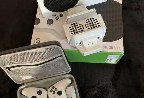 Xbox series s 512gb (новый) полный комплект