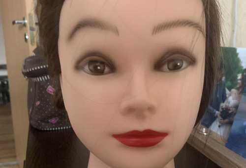 Голова куклы для причесок со штативом